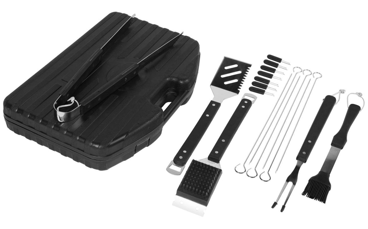 20-Piece Barbecue Tool Set with Case – Halftime Smoker